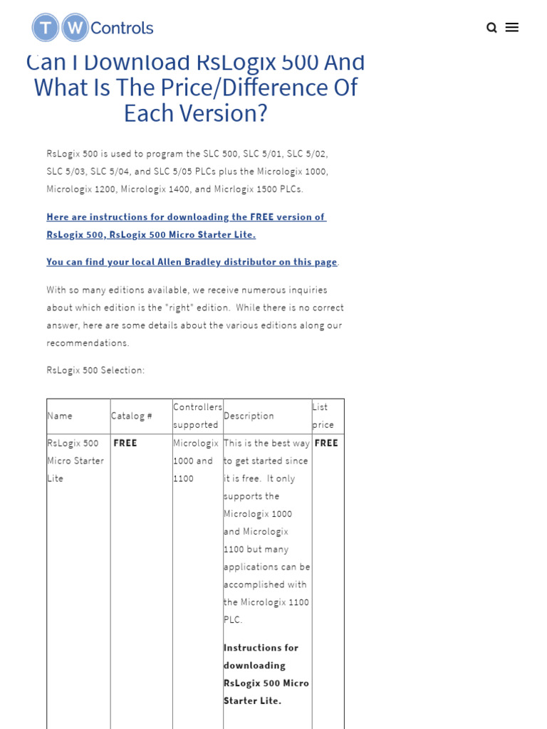 Micro Logix RX 500 | PDF | Programmable Logic Controller | Computer Engineering