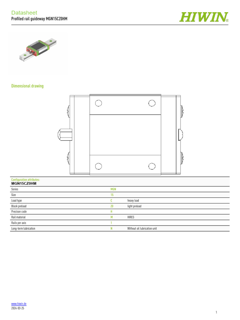GW Datasheet 20627xxxxx | PDF