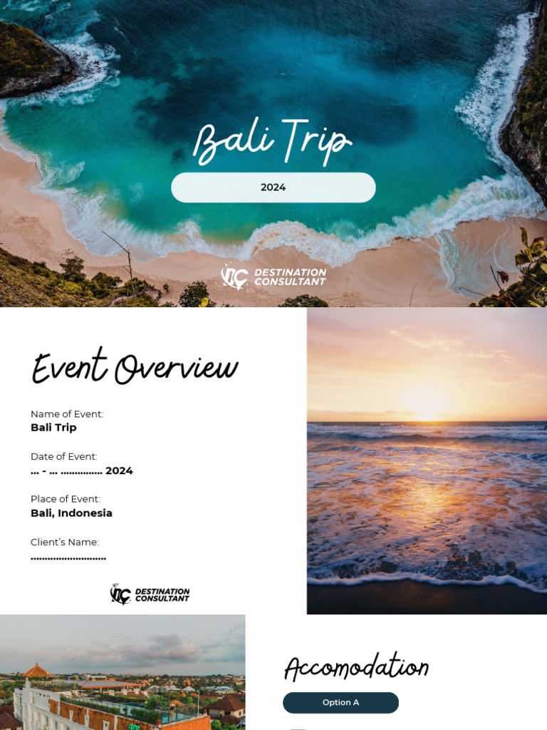 Proposal - Bali Trip 2024 | PDF | Bali | Cuisine