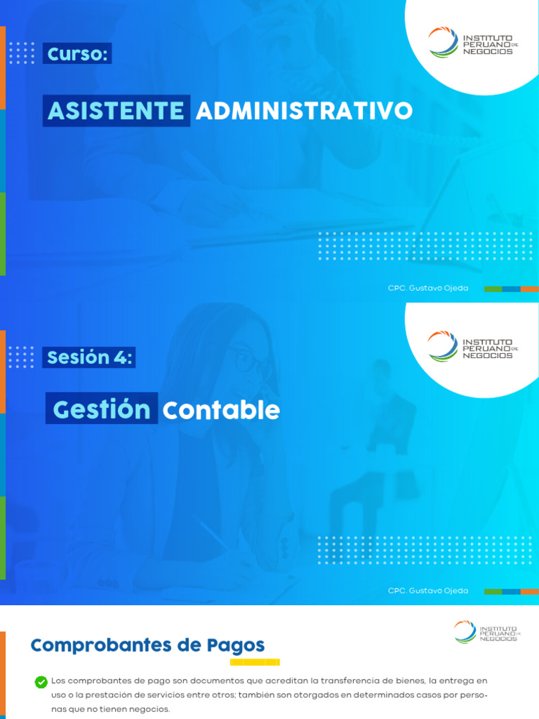Sesion 4 - Asistente Administrativo - Gustavo Ojeda | PDF | Factura