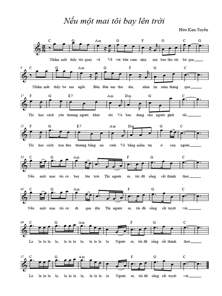 Neu Mot Mai Toi Bay Len Troi | PDF