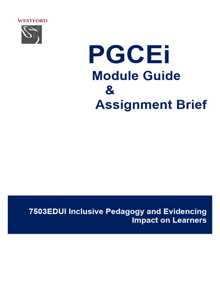 7503 EDUI Module Guide | PDF | Case Study | Methodology