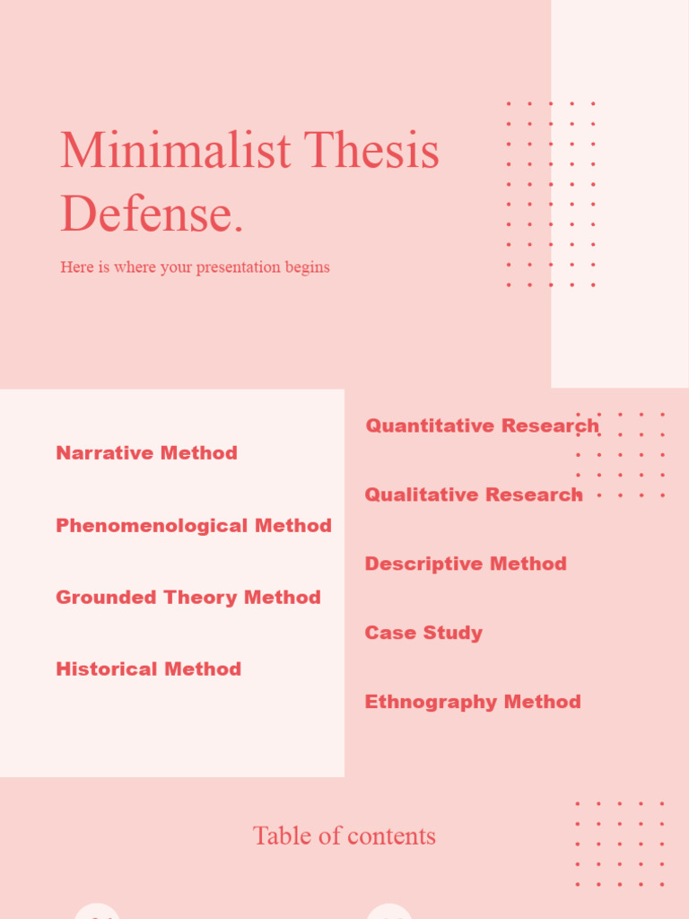Minimalist Thesis Defense | PDF | Planets | Solar System