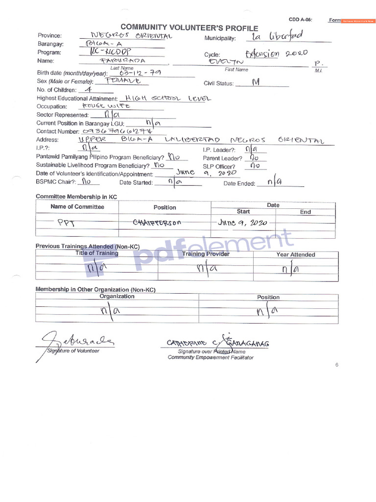 Faburada, Evelyn - PPT Chair | PDF