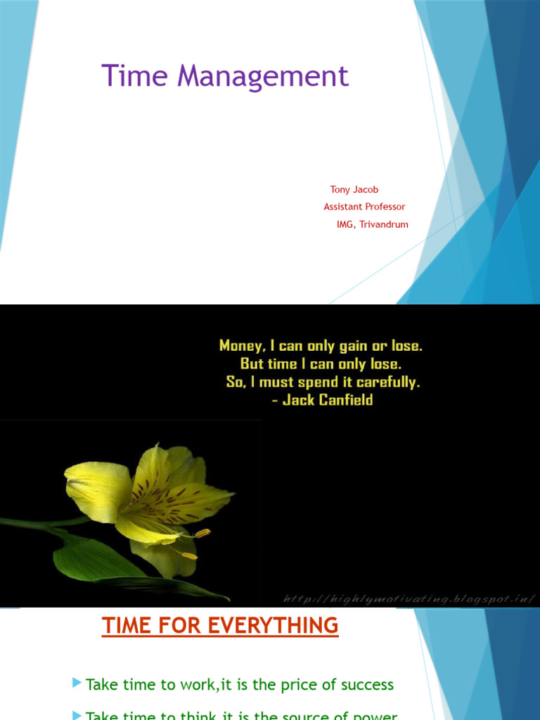 Time Management | Download Free PDF | Time Management | Professional Skills