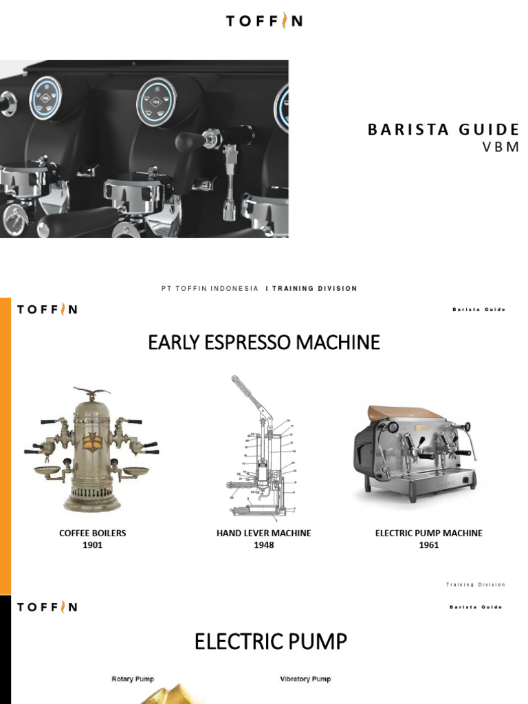 Barista Guide VBM Update | PDF | Coffee | Food And Drink Preparation
