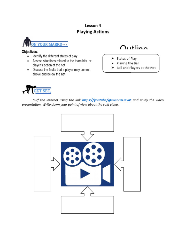 Lesson 4 and 6 Volleyball | PDF | Volleyball | Referee