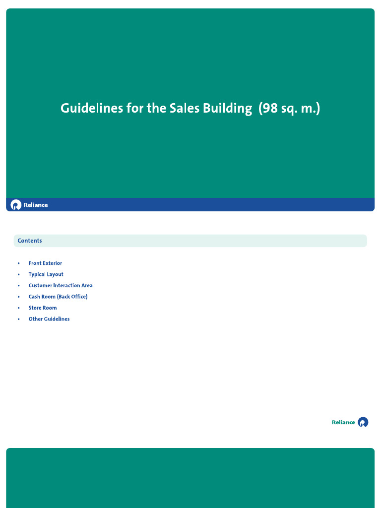 Guidelines for 98 sqm Sales Building_Final_130919 | PDF