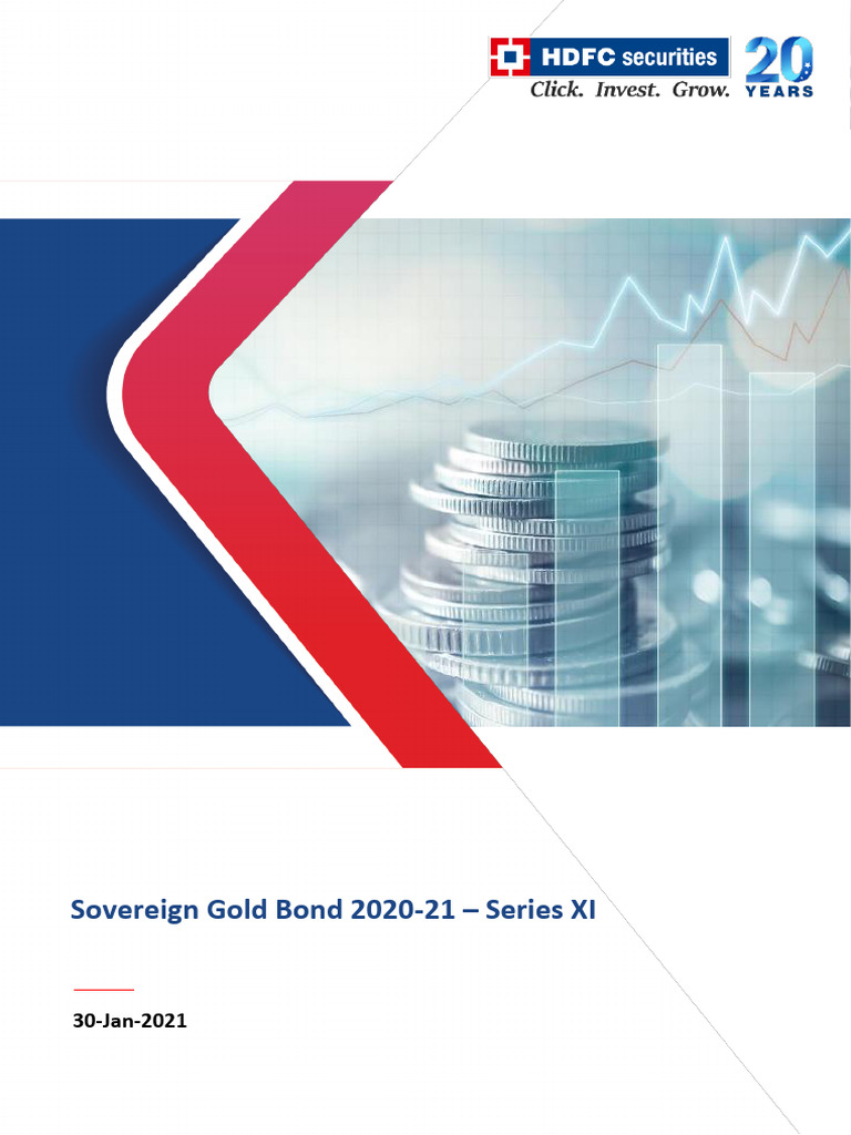 HDFC Sec Note - Sovereign Gold Bond 2020-21 – Series XI | PDF | Bonds ...