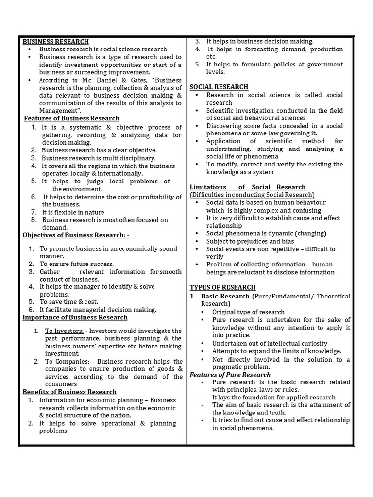 Business Research Method | PDF | Sampling (Statistics) | Level Of Measurement