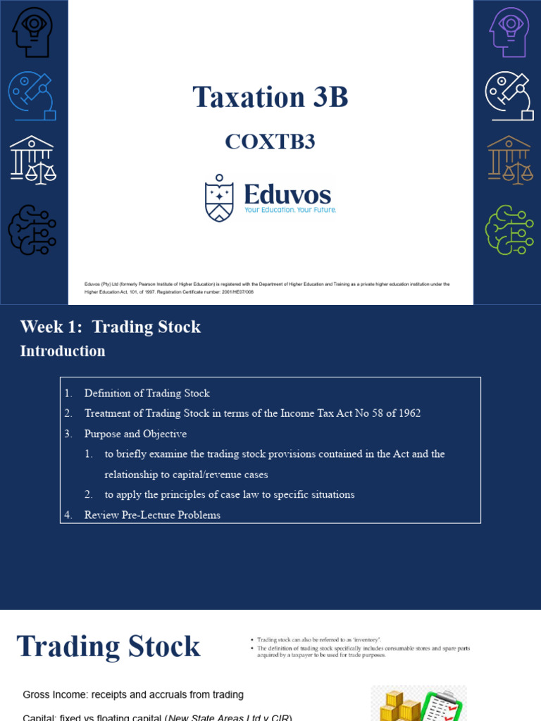 Week 1 Trading Stock | PDF | Tax Deduction | Stocks