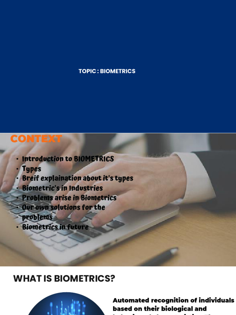 BIOMETRIC | PDF | Biometrics | Authentication