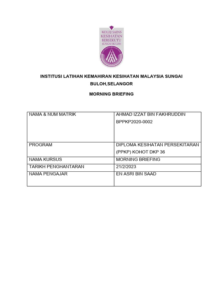 MORNING | PDF