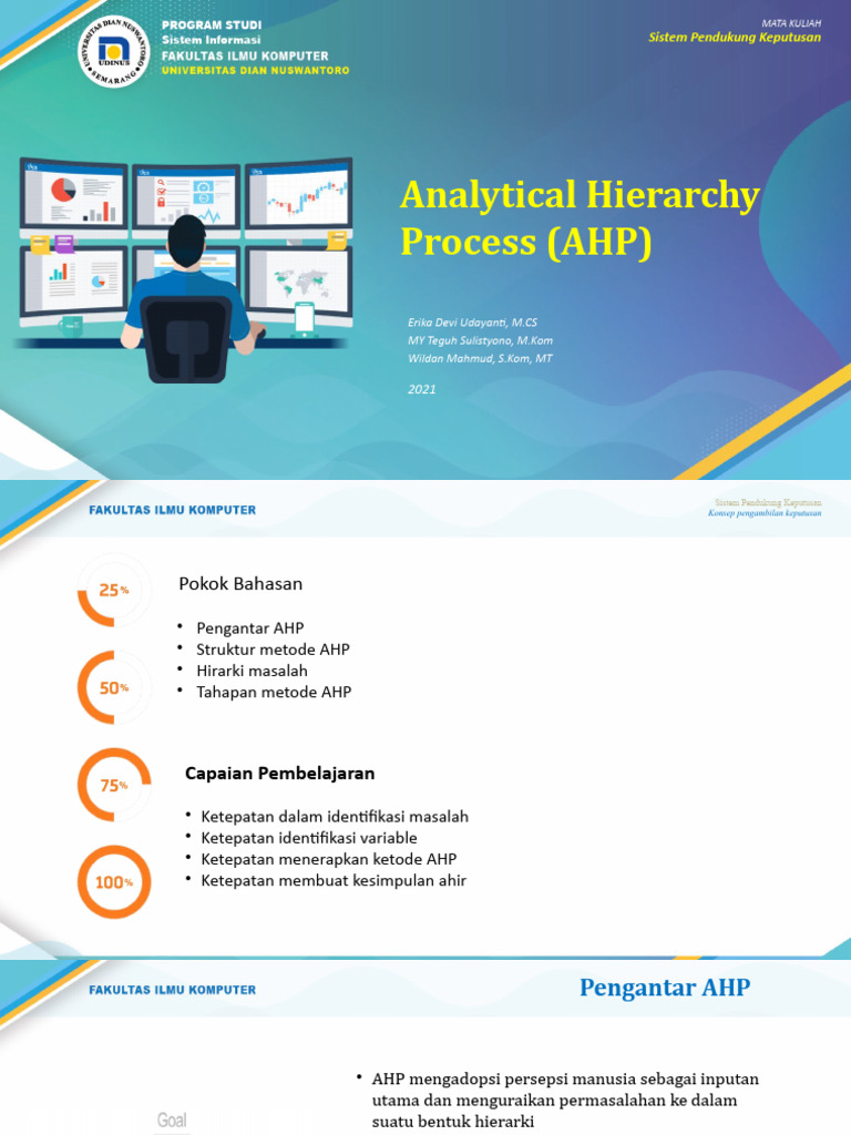 5 Metode AHP | PDF