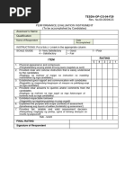 9 Performance Evaluation Instrument | PDF