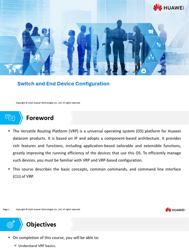 02 Switch and End Device Configuration | PDF