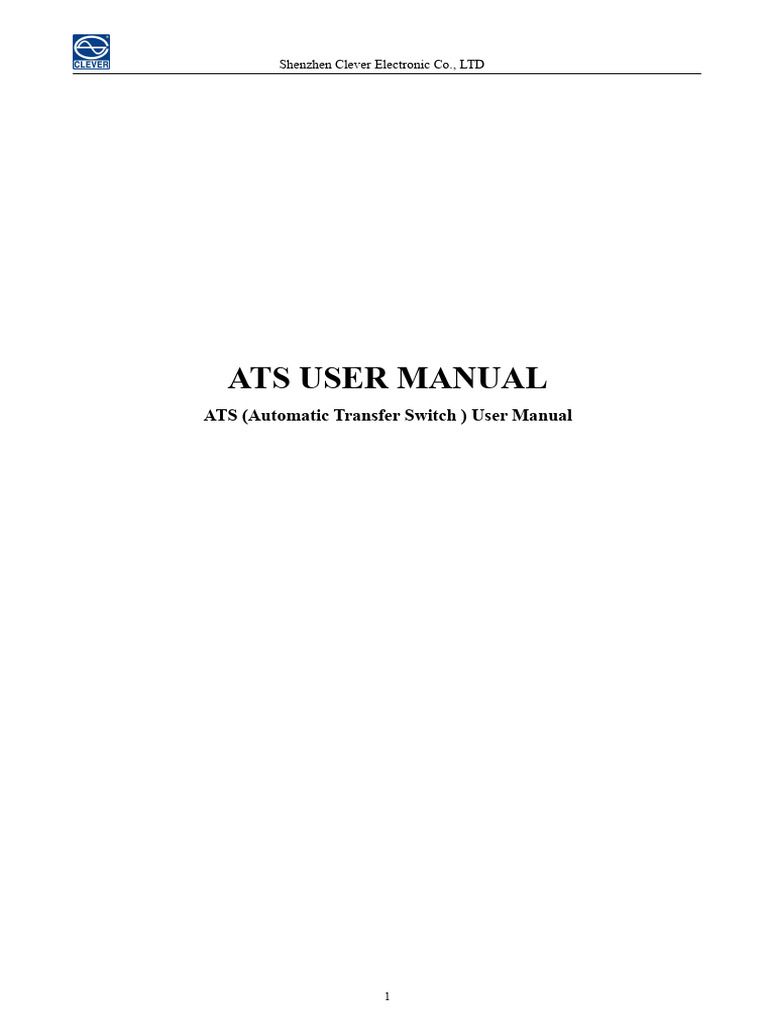 Ats User Manual r2 | PDF | Ip Address | Email Address