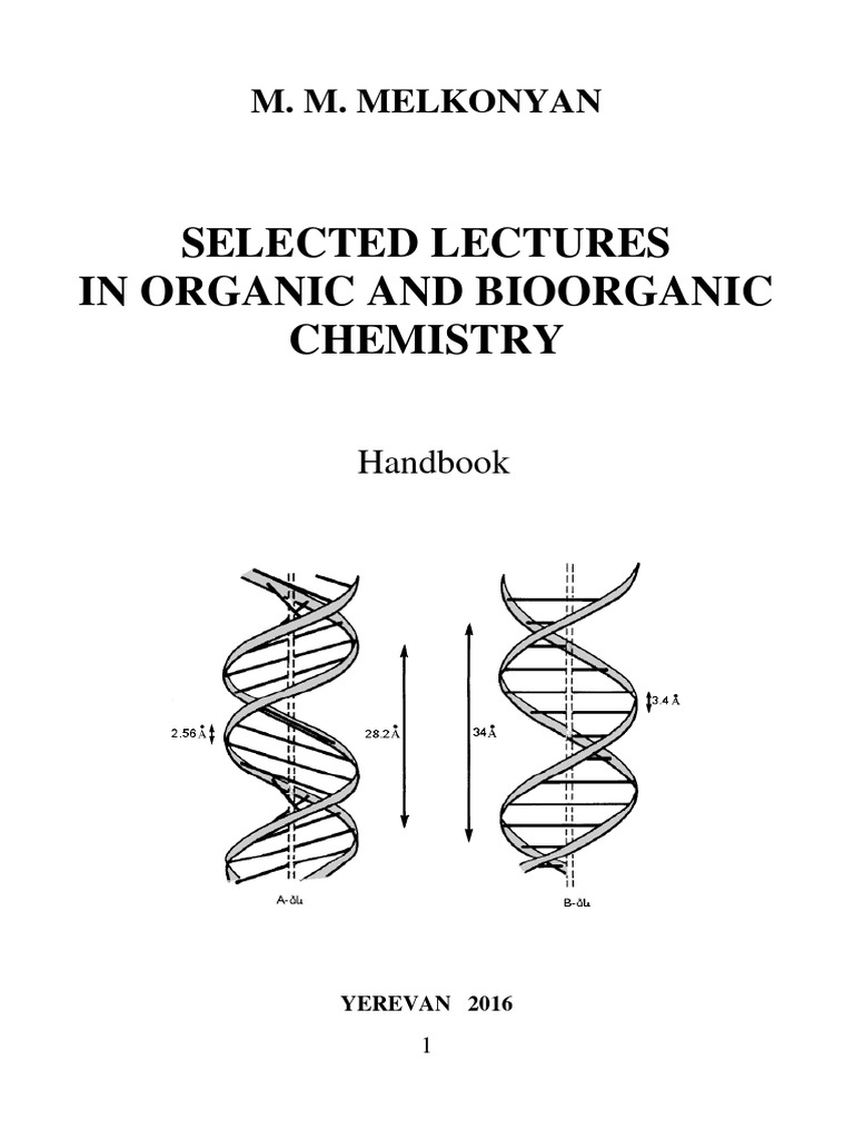 Selected Lectures in Organic and Bioorganic Chemistry | PDF | Conformational Isomerism | Alkane
