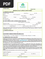 Psal Loan Application Form | PDF | Loans | Financial Services