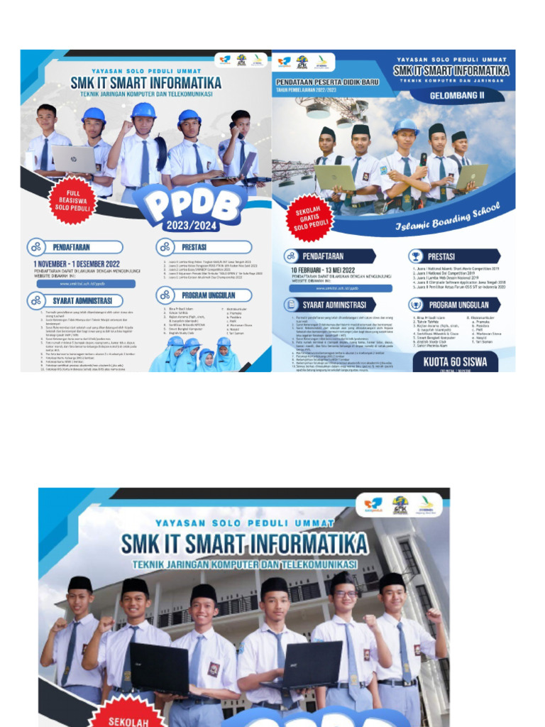 Desain Pamflet SMK | PDF