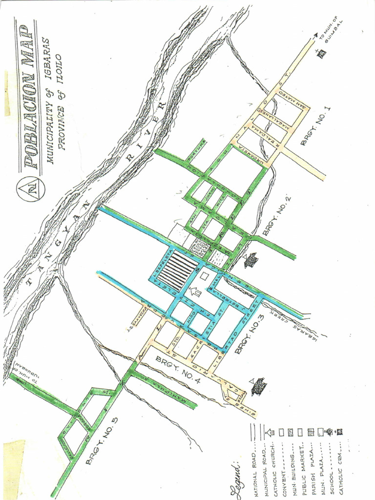 Igbaras Poblacion Map | PDF