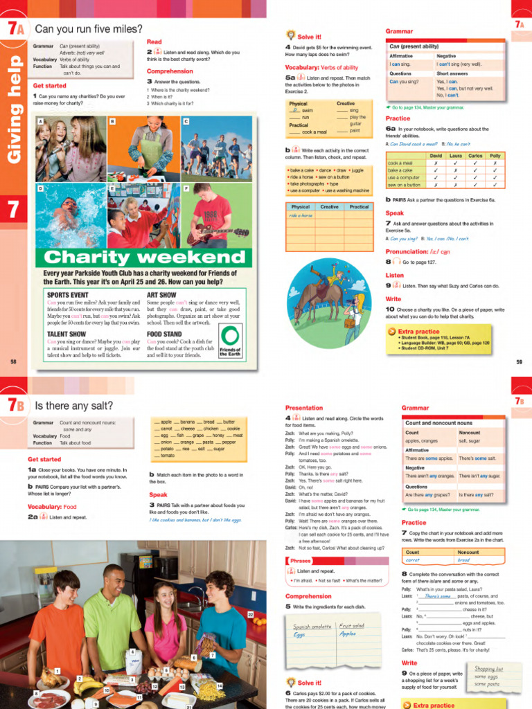 In Sync 1 - Unit 7 | PDF