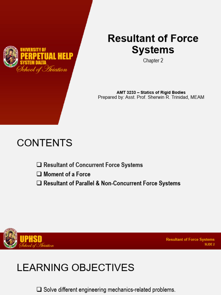 Resultant of Force Systems | PDF