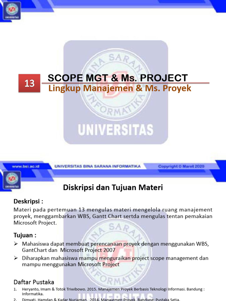 0009-P13-MPSI Materi Manajemen Informatika Minggu 13 | PDF