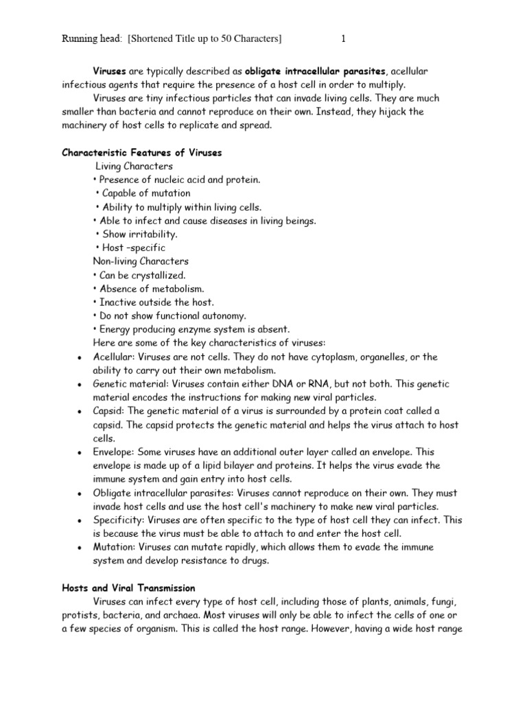 Microbiology Assignment Pdf Virus Bacteriophage