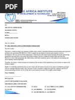 Sample Resumption Letter After Deferment | PDF