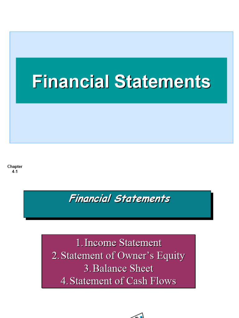 L3 - Financial Statements | PDF | Income Statement | Expense