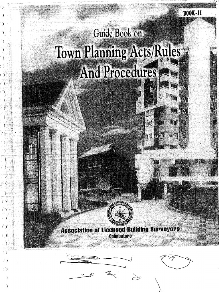Town Planning Acts and Procedures-Tamilnadu | PDF