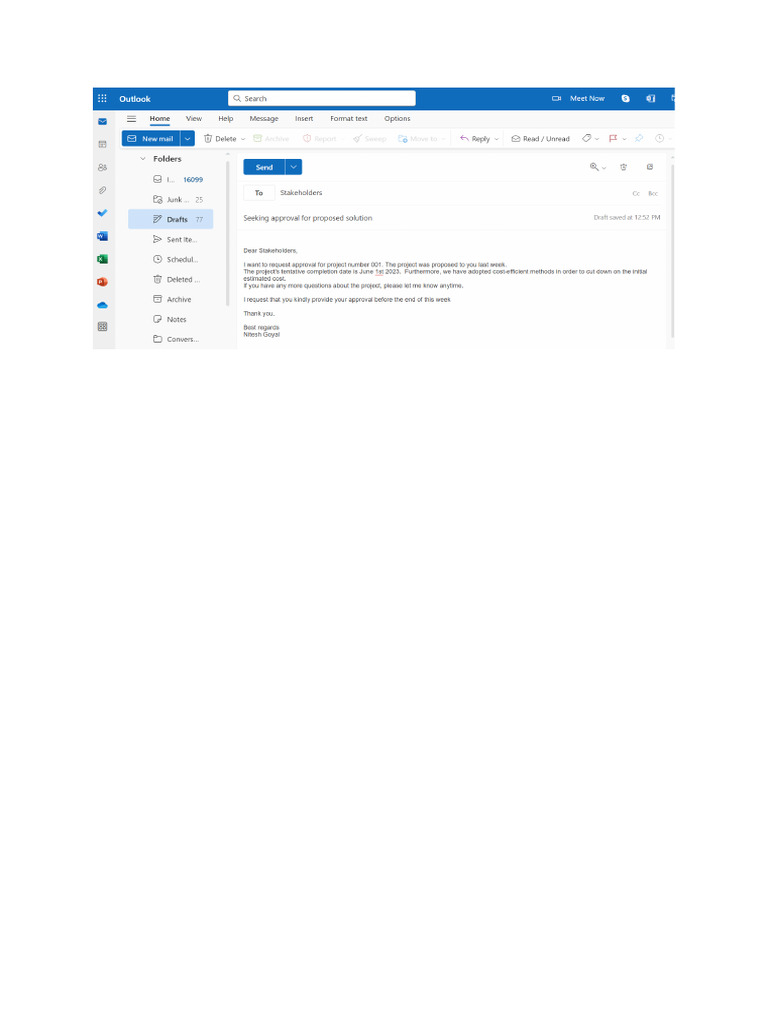 Proof of Seeking Approval | PDF