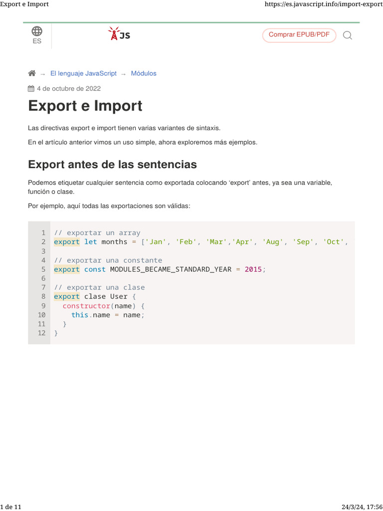 Export e Import | Descargar gratis PDF | Desarrollo de software ...
