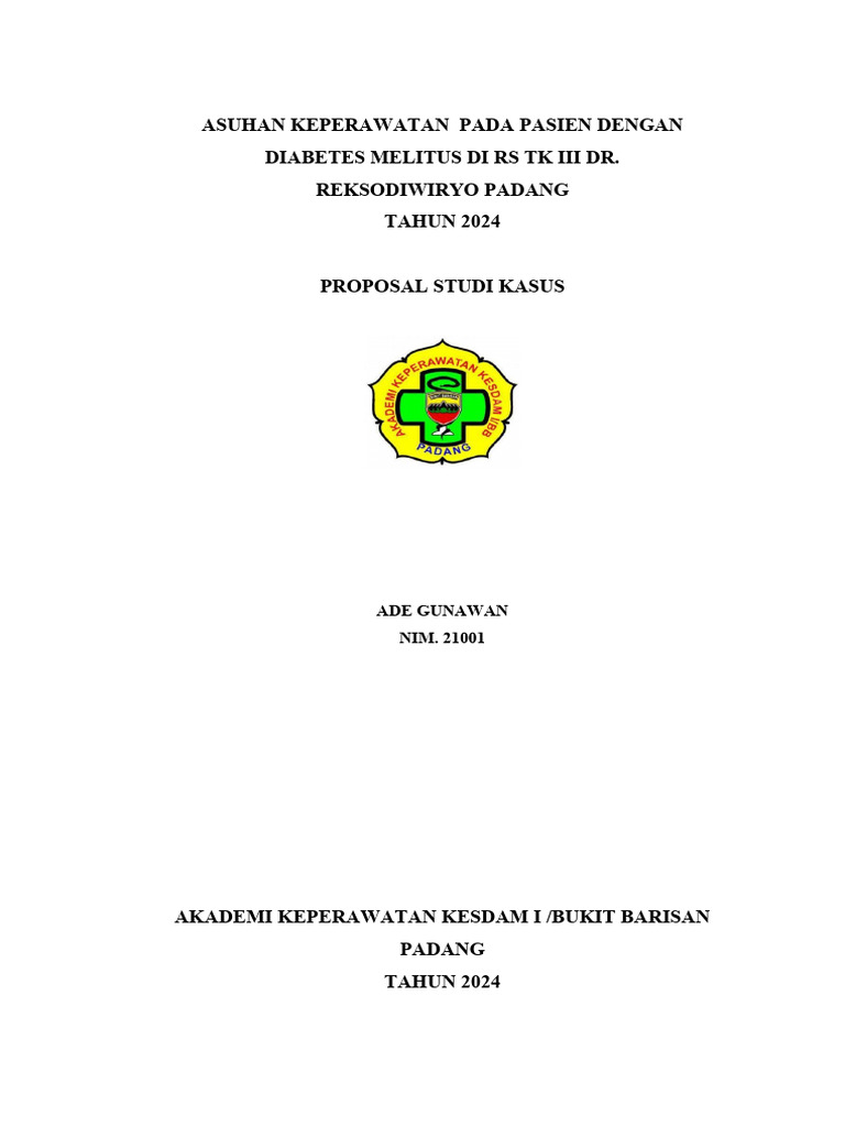 Proposal Ade Gunawan Bab 1-3 Daftar Isi | PDF | Sains & Matematika