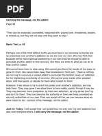 Step 2 AA Worksheet | PDF | Alcoholics Anonymous | God