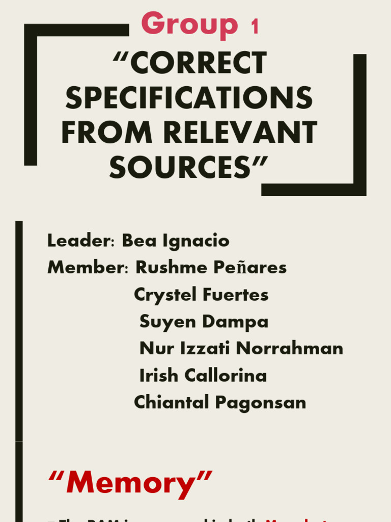 Group 1 | PDF | Central Processing Unit | Graphics Processing Unit Group 1 | PDF | Central Processing Unit | Graphics Processing Unit
