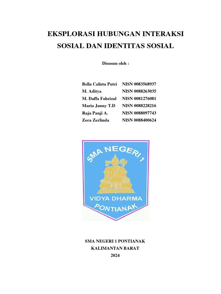 Makalah Sosio Done | PDF | Ilmu Sosial | Sains & Matematika