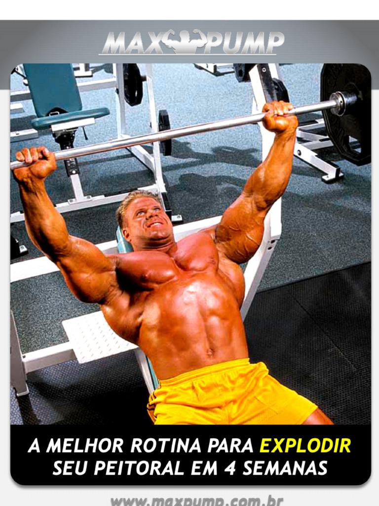 Revista Max Pump - Melhor Rotina para Explodir Peitoral em 8 Semanas ...