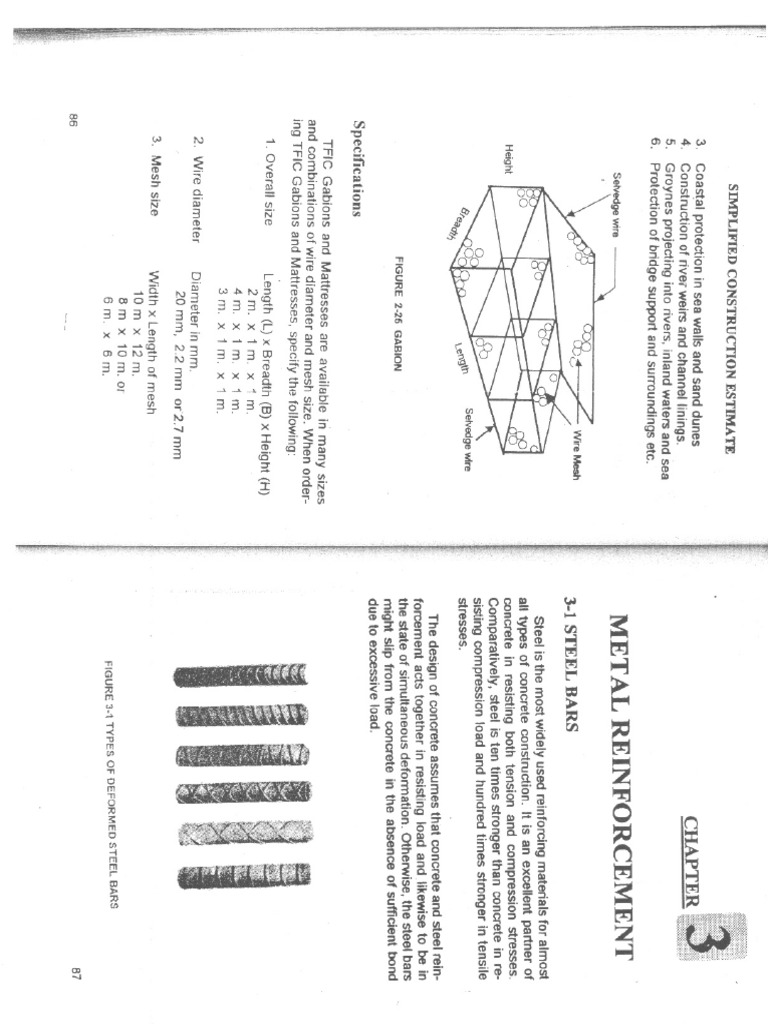 3.0 Metal Reinforcement | PDF