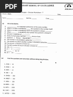 ICSE Class 4 Maths Sample Paper | PDF | Fraction (Mathematics) | Numbers