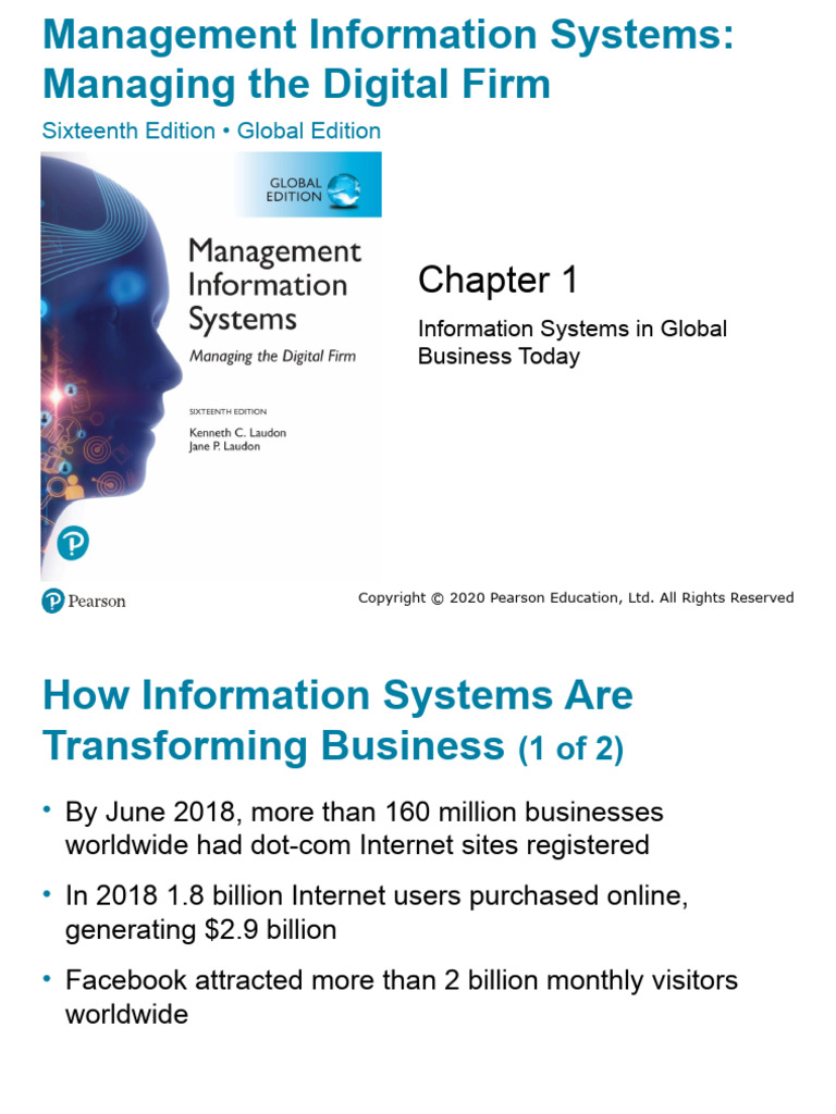 CH 01 | PDF | Information System | Information