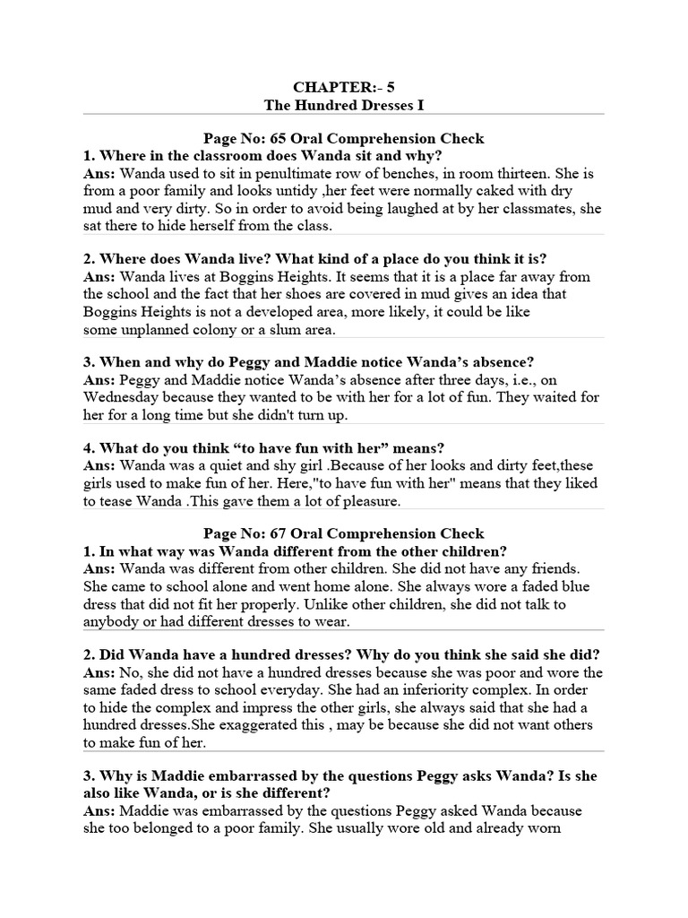 Ncert Questions of First Flight Prose 2ND Revision | PDF | Verb ...