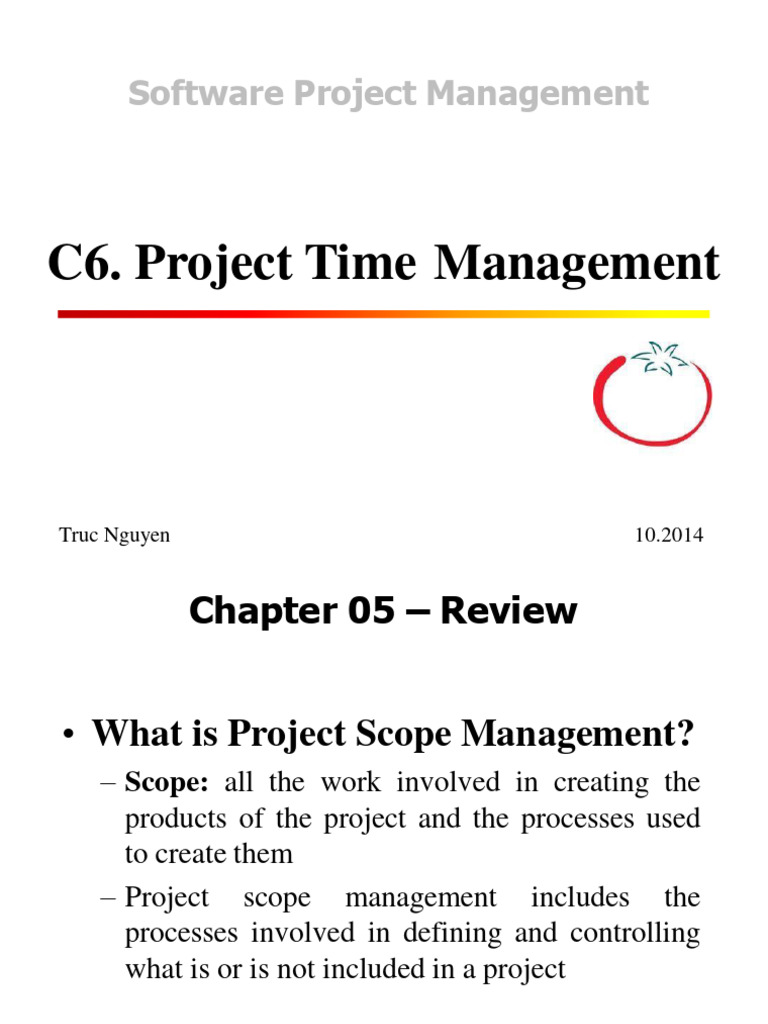 c6 - Project Time Management | Download Free PDF | Project Management