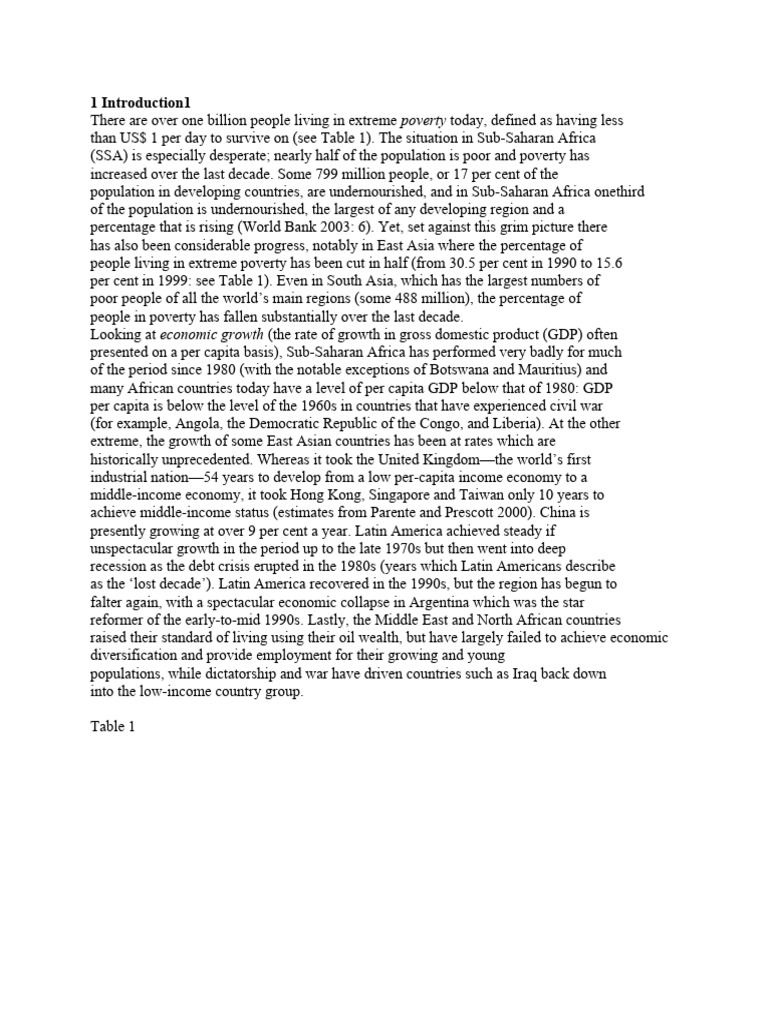 World Bank's Role in Development Aid | PDF | Poverty | Poverty ...