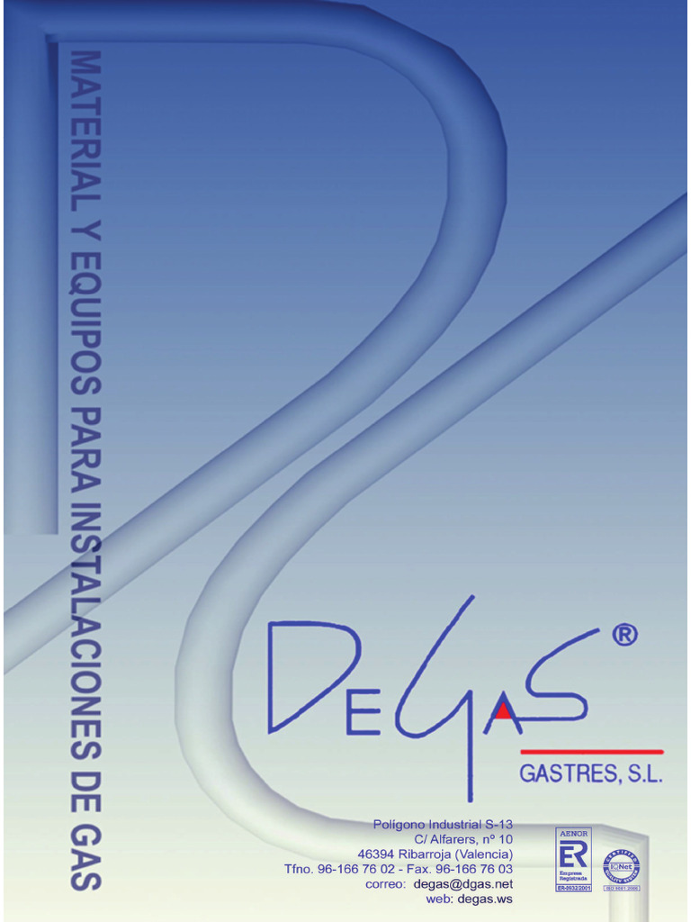 Catalogo - DGAS - NET 1 13 | PDF | Presión | Gases