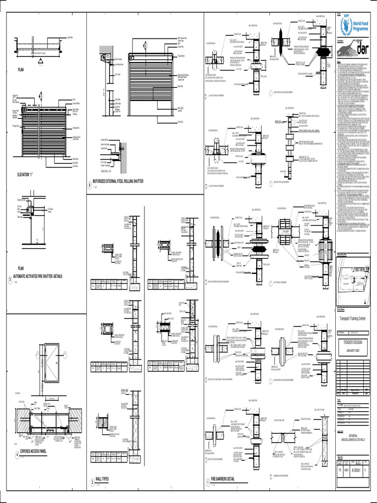 GH22148 0100D TD Gen A 50001 Rev0 | PDF | Building Technology | Civil ...