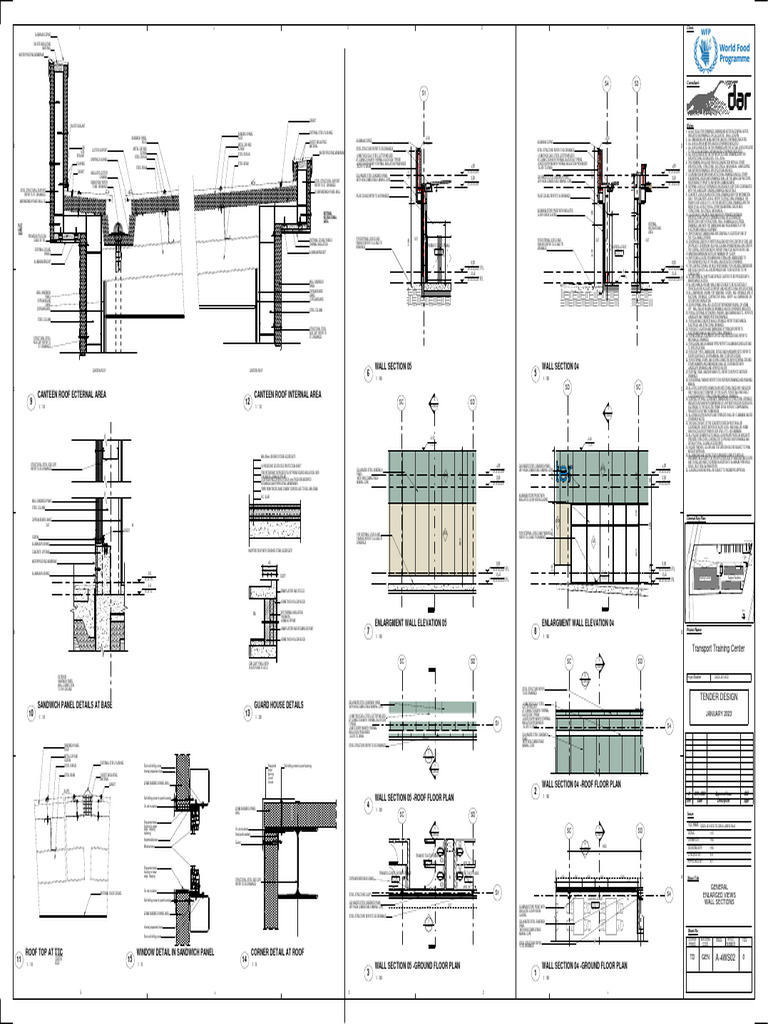 GH22148 0100D TD Gen A 4WS02 Rev0 | PDF | Wall | Roof