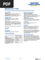 MasterProtect HB 400 Formerly Thorocoat Product Data 2010646 | PDF ...