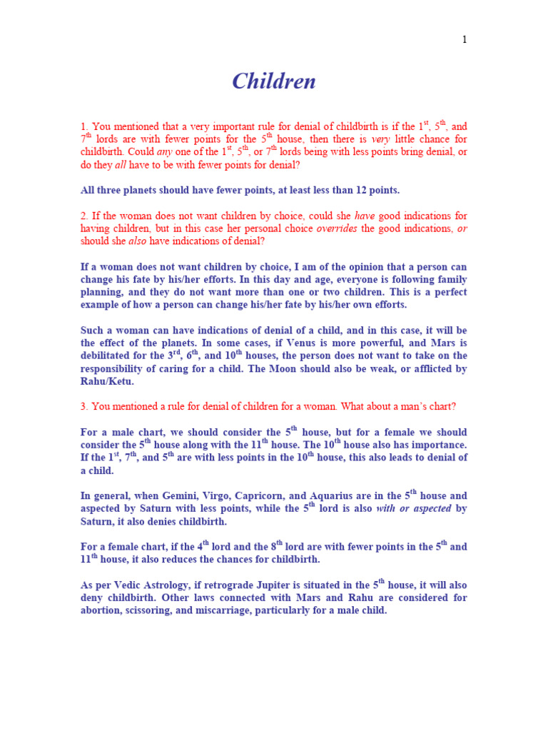 Children | PDF | Planets In Astrology | Local Interstellar Cloud